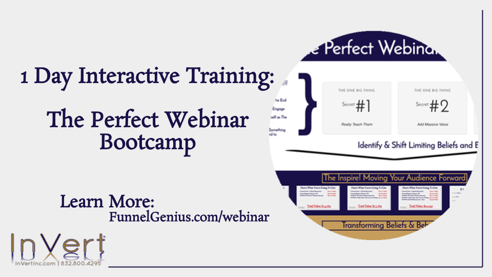The Perfect Webinar Bootcamp - Learn The Perfect Webinar Systems & Create Your PowerPoint